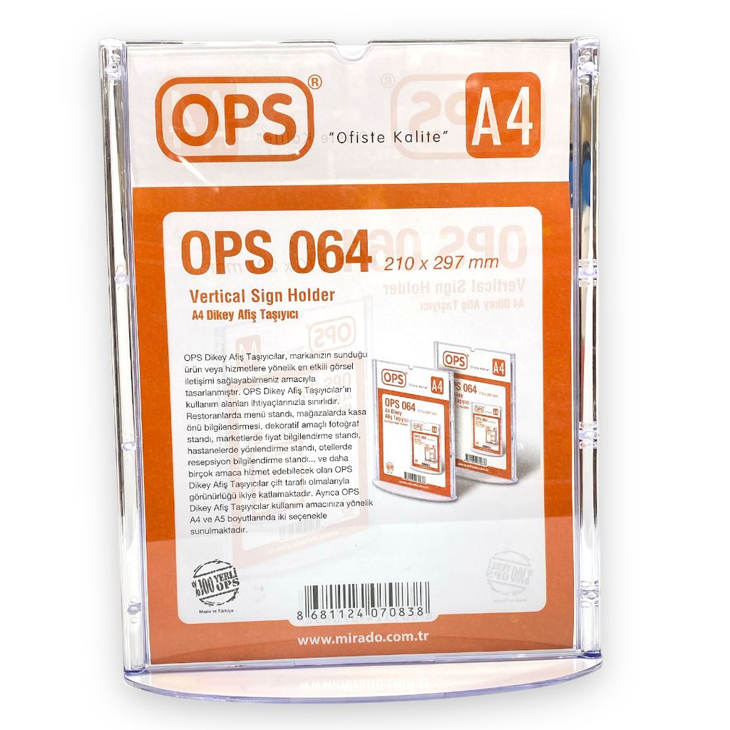 A4 T TYPE SIGN HOLDER | Alsharq Book Store