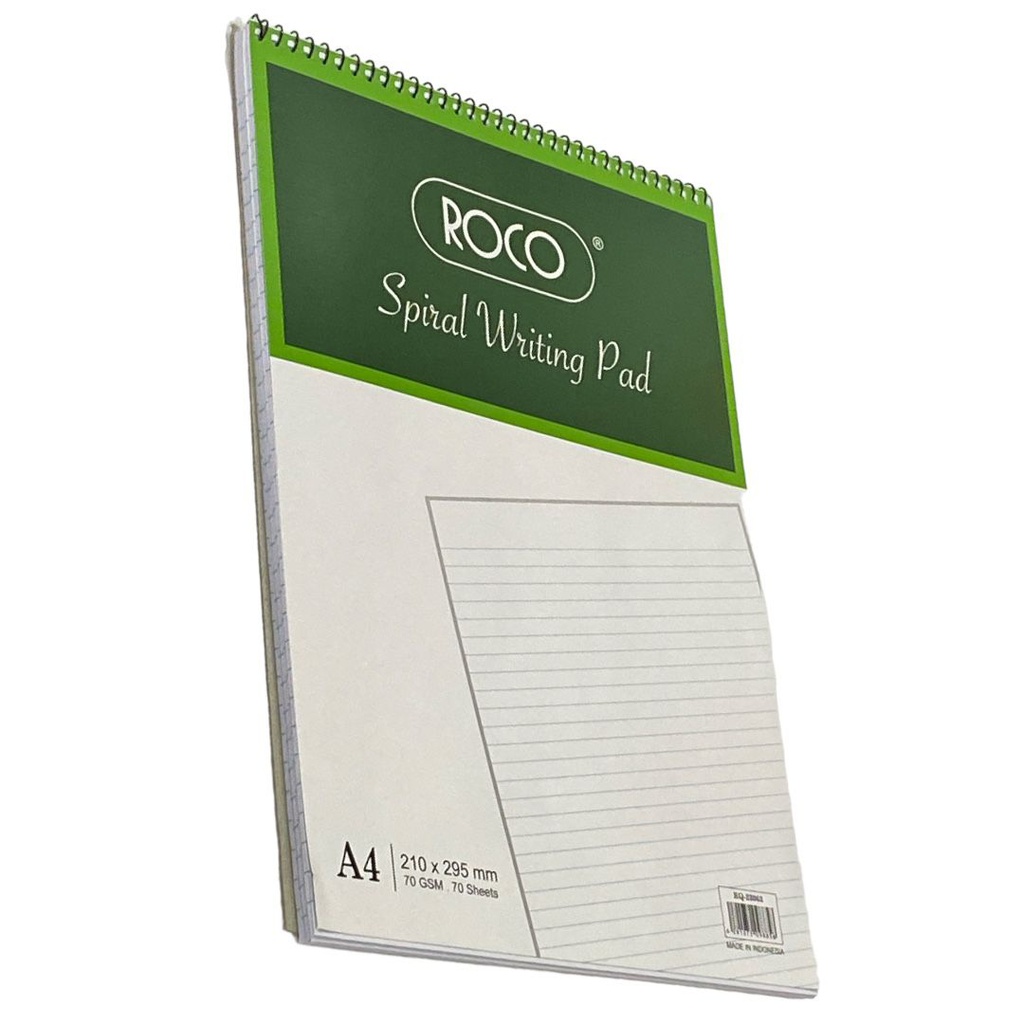 نوتة ملاحظات روكو سلك 70ورقة مقاس ROCO A4 | Alsharq Book Store